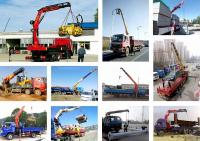 China 5 Ton 3 Section 4 Section Straight Boom SQS125 Mobile Pickup Truck Mounted Crane for sale