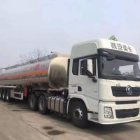 China Fuel Tanker Trailer 4 Axles Shipped to South Africa for sale