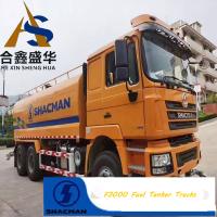 China Shacman F3000 Fuel Truck 6X4 20m3 Fuel Tanker Dump Truck for sale