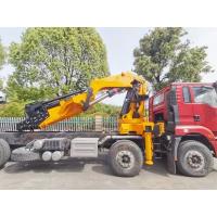 China Shacman X3000 Knuckle Boom Truck Mounted Crane 75km/H Folding Crane Truck for sale