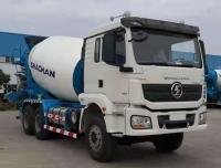 China SHACMAN 6x4 8x4 Automatic Feeding Diesel Concrete Mixer Truck for Construction for sale