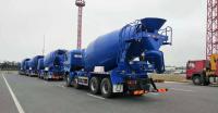 China SHACMAN 6x4 8x4 Automatic Feeding Diesel Concrete Mixer Truck for Construction for sale
