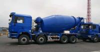 China SHACMAN 6x4 8x4 Automatic Feeding Diesel Concrete Mixer Truck for Construction for sale
