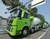 China Cement Machinery 10m3 Concrete Mixer Truck Manual Transmission for sale