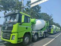 China Cement Machinery 10m3 Concrete Mixer Truck Manual Transmission for sale