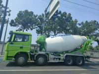 China Cement Machinery 10m3 Concrete Mixer Truck Manual Transmission for sale