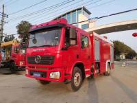 China F3000 Shacman 4x2 Fire Fighting Water Tanker Truck 340HP Diesel Engine 6 Cubic Meter Capacity for sale