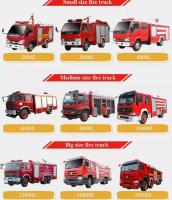 China F3000 Shacman 4x2 Fire Fighting Water Tanker Truck 340HP Diesel Engine 6 Cubic Meter Capacity for sale