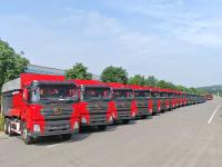 China 420HP Shacman 6x4 Dump Truck Euro 5 Emission Standard Heavy Load Transport Tipper for sale
