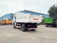China 16 Ton Rear Axle Shacman Dump Truck 10-12 Speed Manual Transmission Mechanical Suspension Heavy Load for sale