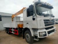 China Shacman Hydraulic Pulling Flatbed Truck-Mounted Crane 12t 20 T for Saleengine Brand Weichai for sale