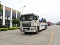 China Shacman 6X4 15tons Flatbed Light Duty Wrecker Tow Truck Break Down Road Rescue Recovery Vehicle for sale