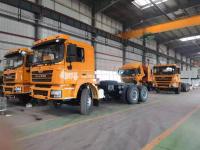 China 10 Wheels Tractor Truck Head X3000 6X4 Shacman Dump Body Option Heavy Haulage for sale