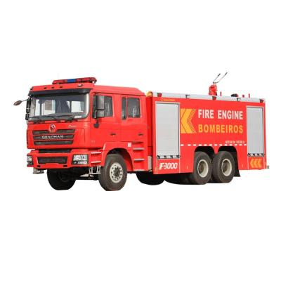 China Shacman Fire Fighting Truck with Water Cannon Fog Spray Machine for sale