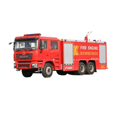 China Shacman Fire Rescue Lorry Truck with Intelligent Electric Remote-Controlled Water Cannon for sale