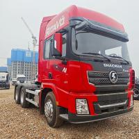 China Industrial Construction Goods Cargo Transport Shacman Diesel Engine Trailer Tractor Lorry Truck for sale