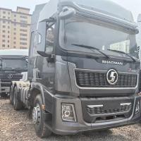 China Large Quantities Cargo Transportation Trailer Tractor Truck Shacman Industry Construction for sale
