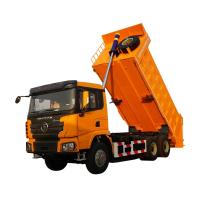 China High Quality Shacman Bulk Food Oil Cargo Transport Tipper Dump Fence Truck for sale