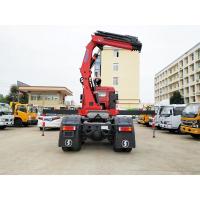 China Shacman Foldable Straight Arm Crane Truck with 380HP Engine and 6×4 Driving Type for Heavy Duty Lifting for sale