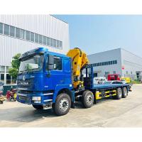 China SHACMAN X3000 6x4 Straight Boom Crane Truck 400L Fuel Tank 380HP Engine for sale