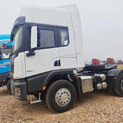 China Heavy Duty Shacman Food Goods Cargo Transport Trailer Tractor Lorry Truck Head for sale