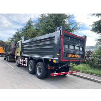 China Fence Body Tipper Truck Shacman X3000 6X4 380HP Loose Cargo Haulage Work for sale