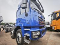 China Rugged Terrain Cargo Truck Chassis F3000 8x4 Configuration with Reinforced Frame & Mining Tires for sale