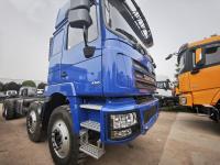 China Rugged Terrain Cargo Truck Chassis F3000 8x4 Configuration with Reinforced Frame & Mining Tires for sale