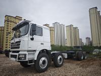 China White Customizable Cargo Truck Chassis F3000 8x4 Platform 430hp for sale