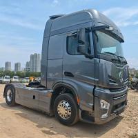 China Heavy Duty Tractor Truck featuring reinforced suspension engine performance and spacious cabin for long haul logistics for sale
