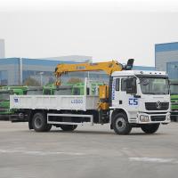 China SHACMAN L3000 4×2 Truck Mounted Crane, 210HP WP6 Engine, Euro 2, for Lifting & Transport for sale