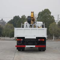 China SHACMAN L3000 4×2 Truck Mounted Crane, 210HP WP6 Engine, Euro 2, for Lifting & Transport for sale