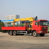 China SHACMAN F3000 6x4 Crane Truck, 340HP, 8000×2500×550mm, Heavy Duty Lifting Transport Vehicle for sale