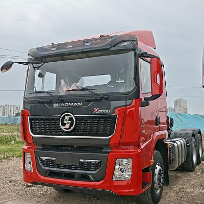 China SHACMAN X5000 Lightweight 6x4 Tractor Truck, 430HP, Air Suspension, Euro 2 Tractor Unit for sale