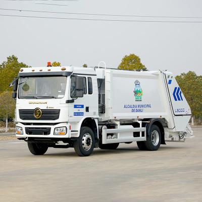 China Shaanxi Automobile Heavy-Duty Truck L3000 4×2 Refuse Compactor Garbage Truck, 210HP Euro 2, 14m³ for sale