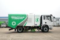 China 4×2 Street Sweeper Truck SHACMAN L3000, 210HP, Municipal Road Cleaning Vehicle for sale