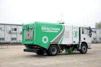 China 4×2 Street Sweeper Truck SHACMAN L3000, 210HP, Municipal Road Cleaning Vehicle for sale