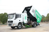 China 4×2 Street Sweeper Truck SHACMAN L3000, 210HP, Municipal Road Cleaning Vehicle for sale