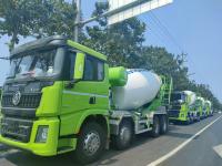 China SHACMAN X3000 8x4 Cement Mixer Truck 12 Cubic Meters 385HP for Export for sale