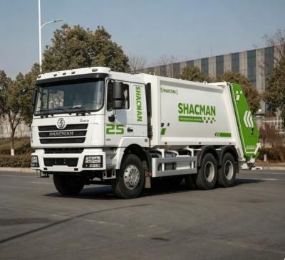 China Heavy-Duty Sanitation Compactor Truck | SHACMAN F3000 6x4 20m³ 345HP Euro III for sale