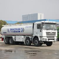 China 8×4 Heavy Duty Fuel Truck SHACMAN F3000 For Sloped Road Operations for sale