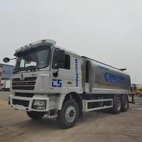 China SHACMAN F3000 6×4 Fuel Truck With 400L Steel Fuel Tank & Fireproof Exhaust for sale