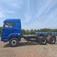 China SHACMAN H3000 6x4 Tractor Truck 460HP with Flat Roof Cab for sale