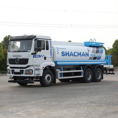 China H3000 6x4 SHACMAN Water Truck 400HP with 12JSD200T-B Transmission for sale