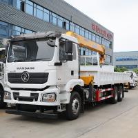 China SHACMAN H3000 6x4 400HP Truck-Mounted Crane with 16T Rear Axle for sale