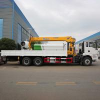 China SHACMAN H3000 6x4 400HP Truck-Mounted Crane with 16T Rear Axle for sale