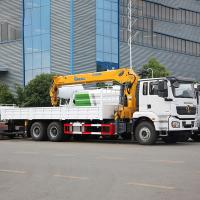 China SHACMAN H3000 6x4 400HP Truck-Mounted Crane with 16T Rear Axle for sale