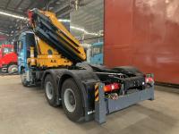 China SHACMAN X3000 6×4 400HP Euro5 Truck Mounted Crane Composite Low Roof Lorry for sale