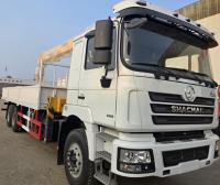 China SHACMAN F3000 6×4 Truck Mounted Crane 340HP Euro2 For Port Warehouse & Construction Heavy Lifting Transportation for sale