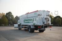 China SHACMAN H3000 4×2 Snow Removal Truck 300HP Euro II Engine With PTO Heavy Duty Snow Sweeper Chassis for sale